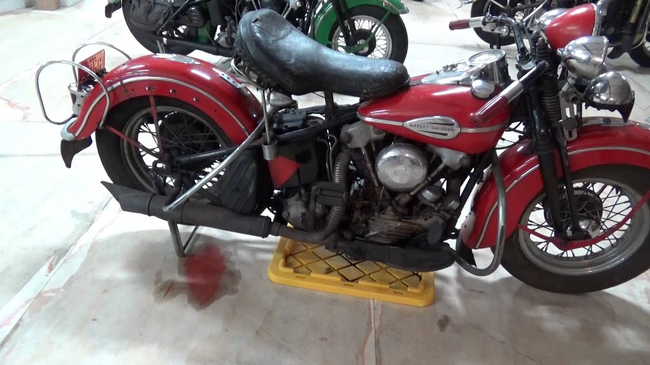 Hunting Harley's pre war custom order's - YouTube