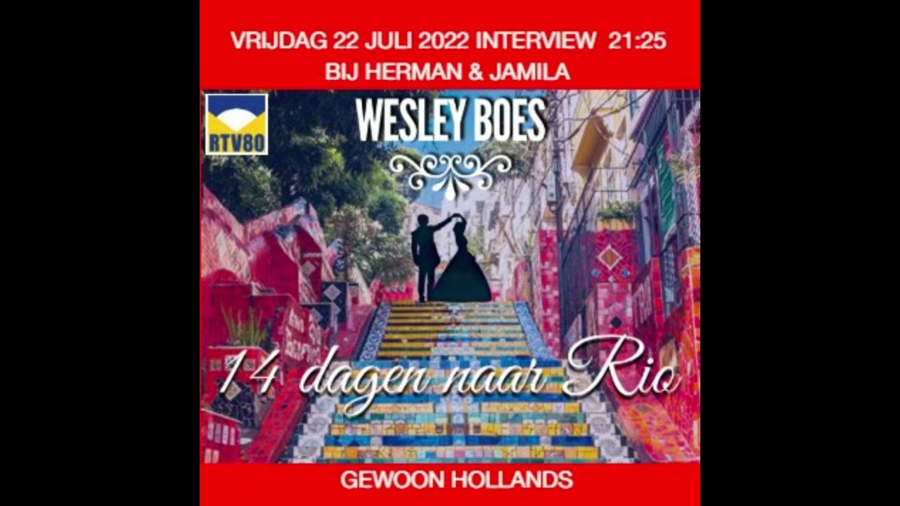 Wesley Boes - 14 dagen naar Rio (Interview) - YouTube