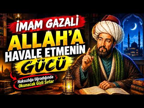 🧠 Haksızlığa Uğradıysan Bunu Dinle! Allah’a Havale Etmenin Gücünü Öğren #İmamGazali #Sabır #Vazgeçme