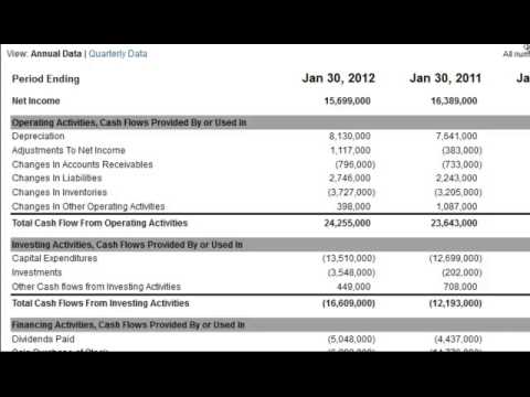 Introduction to the Cash Flow Statement - YouTube