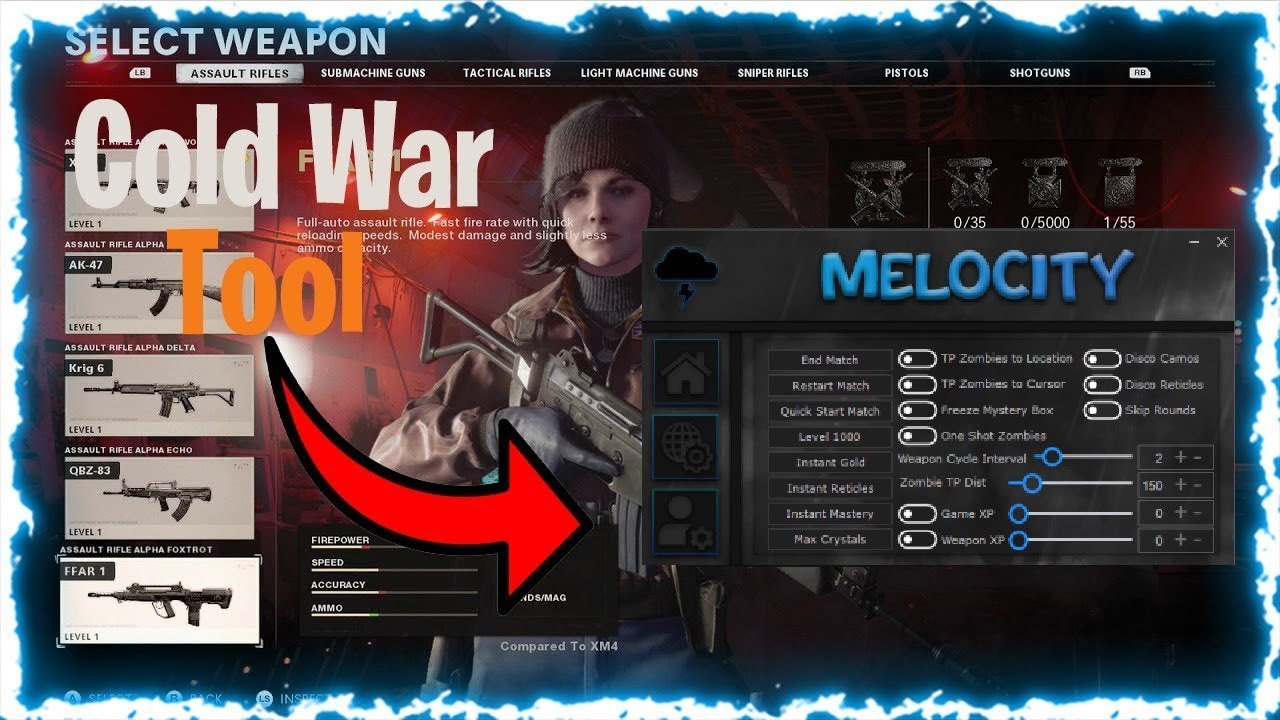 BLACK OPS COLD WAR: XP LOBBY/MODDED LOBBY TOOL | DARK AETHER TOOL ...