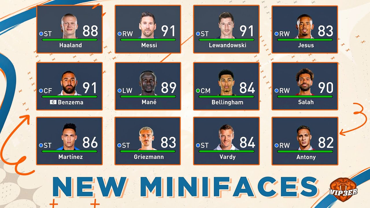 22/23 Mini Faces AIO V2 For FIFA 22 | + 5000 New Mini Faces - YouTube