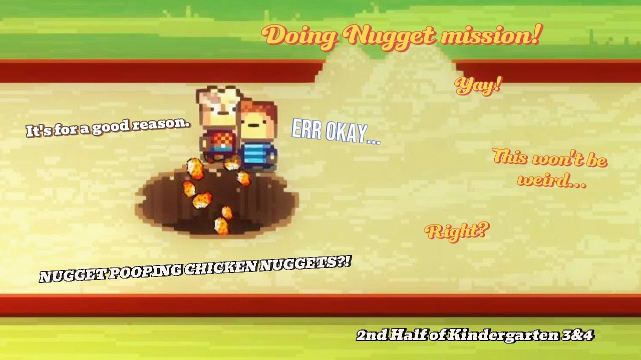 Being Nugget friend with a chicken nugget?! (Kindergarten 3&4 2nd half ...