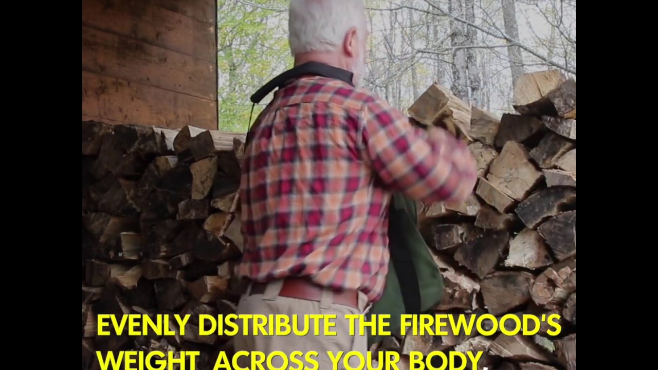 The Patent-Pending WoodOX Sling: Simply The Best Firewood Carrier on ...