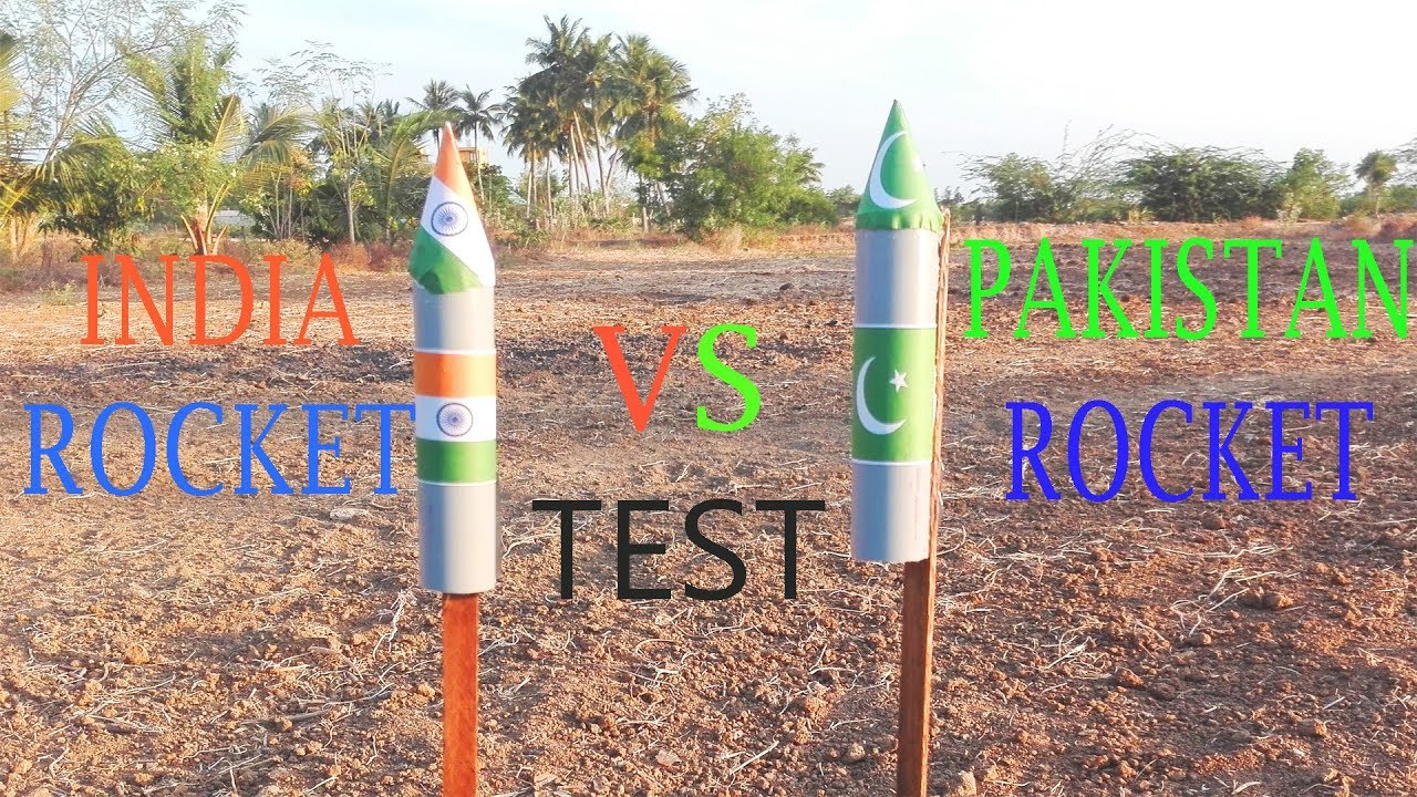 INDIAN ROCKET vs PAKISTAN ROCKET POWER TEST - YouTube