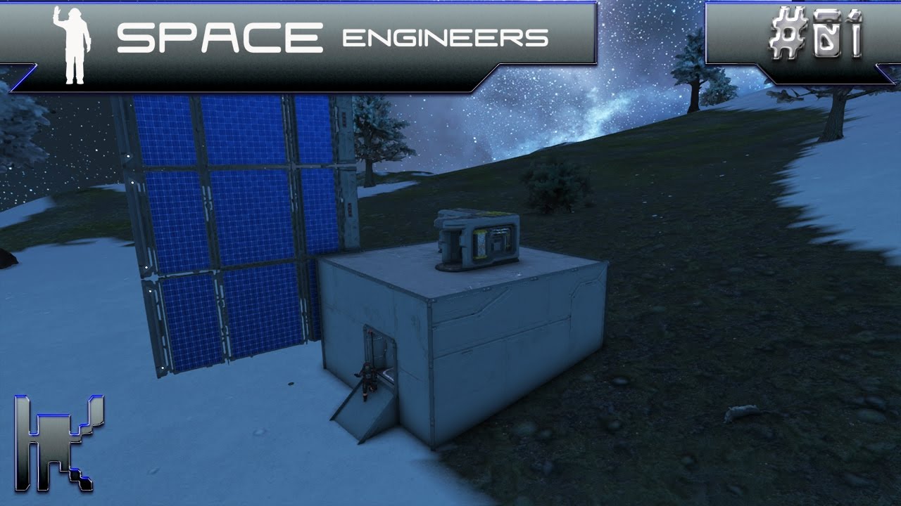 Let's Play Space Engineers - Episode 1: Derpy Cube Base & A Wolf ...