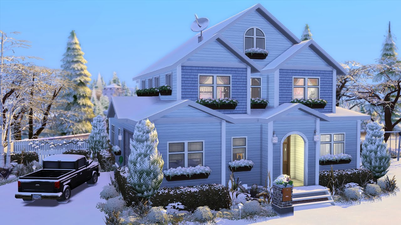 The Sims 4 | Big Family House - YouTube