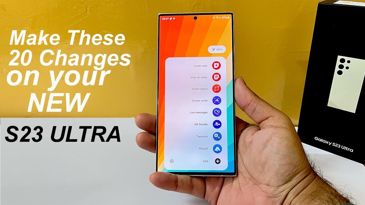 TOP 20+ SAMSUNG GALAXY S23, S23 PLUS & S23 ULTRA Tips, Tricks - Hidden ...