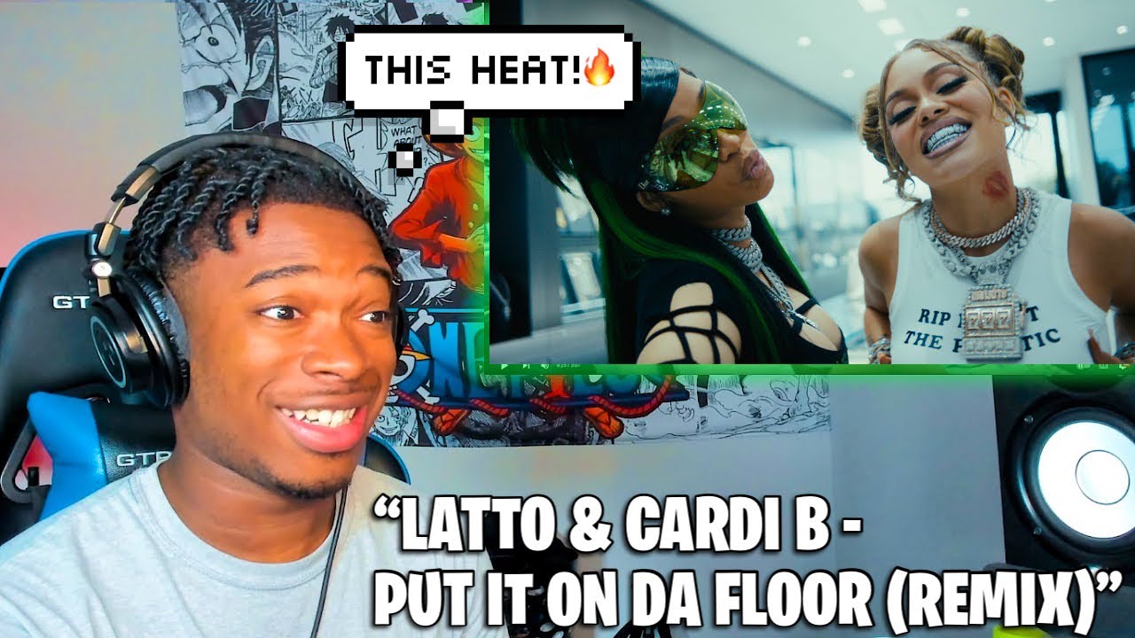 Latto Put It On Da Floor Again Feat Cardi B Official Video 9153