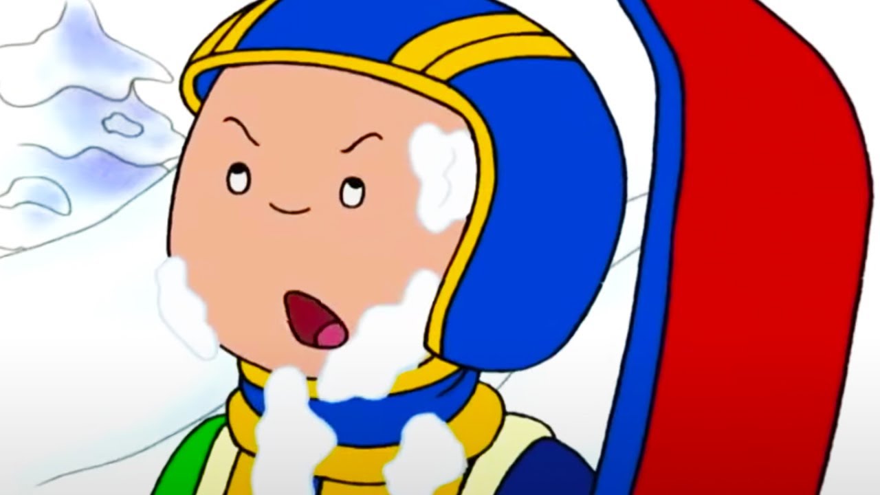 Caillou y el Snowboard | Caillou en Español Castellano - YouTube