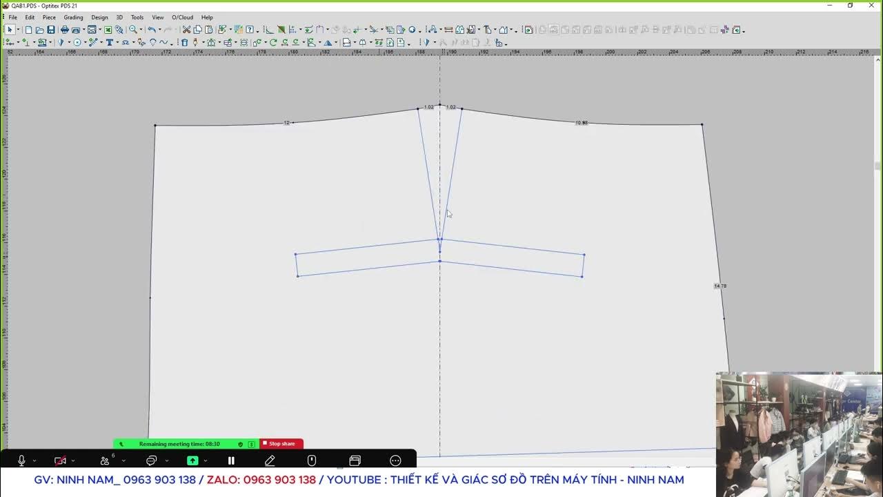 VIDEO 82- THIẾT KẾ LÓT TÚI HẬU - QUẦN ÂU NAM CĂN BẢN - (TK05) BÁN TRỌN BỘ VIDEO. - YouTube