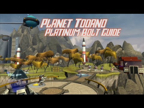 Ratchet & Clank 2: Going Commando HD - Planet Todano Platinum Bolt Guide - YouTube