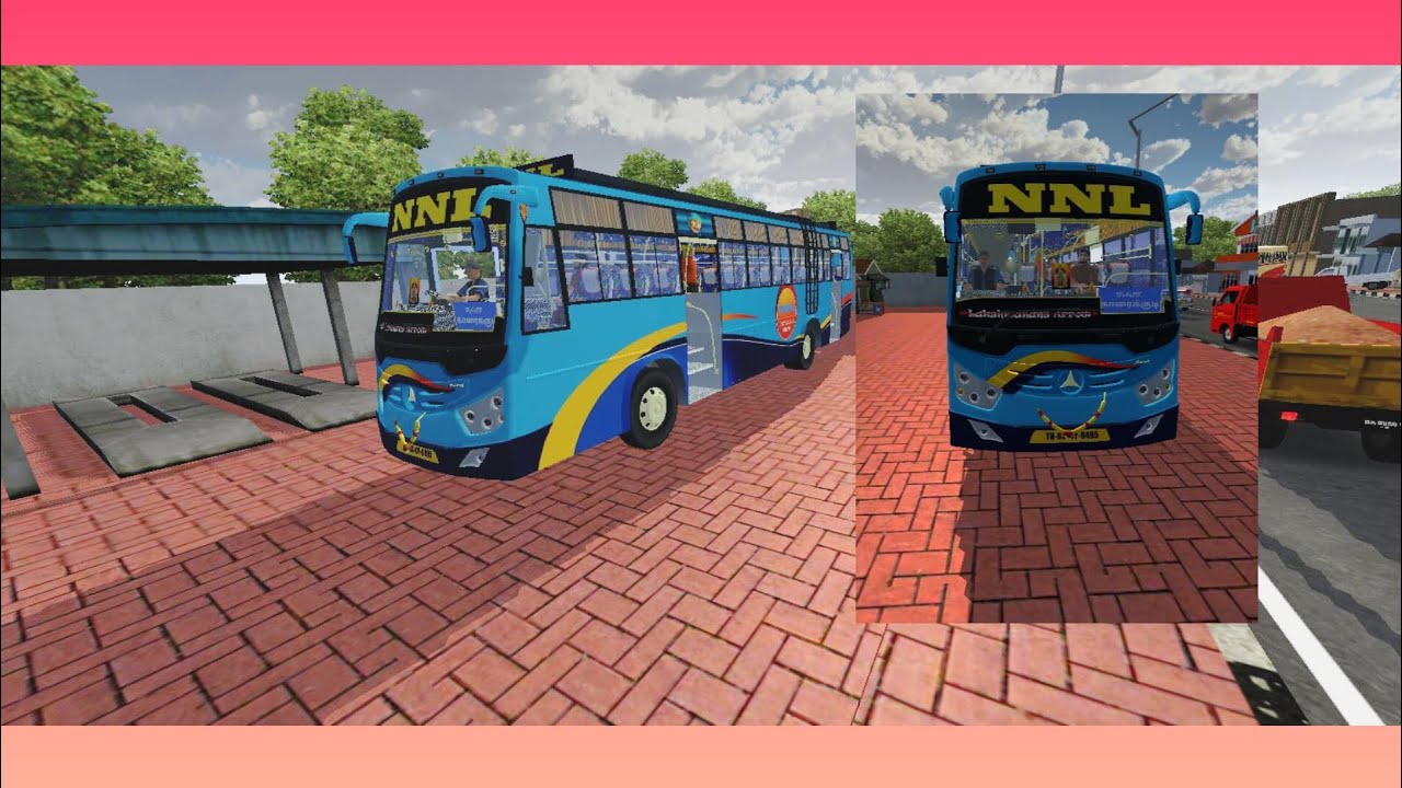 NNL Bus MOD #bussimulatorindonesia #bussid #newbus - YouTube