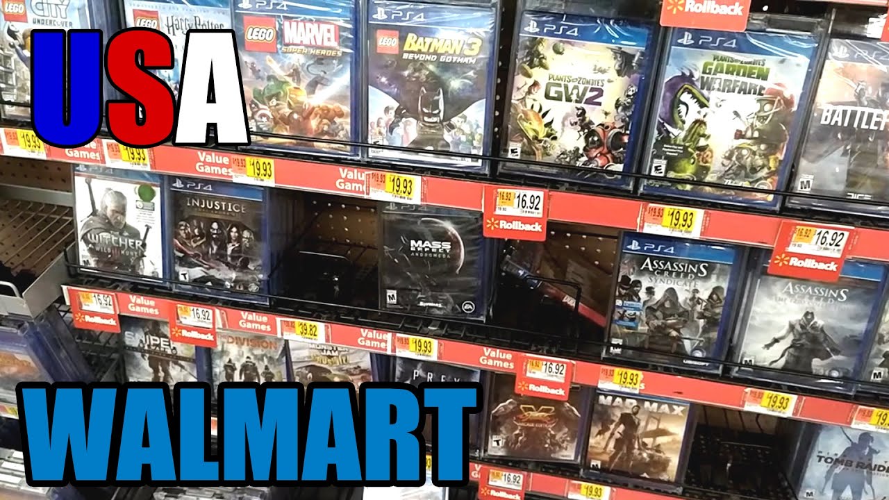 Jogos e Preços de Video Games No Walmart Dos Estados Unidos - 2018 ...