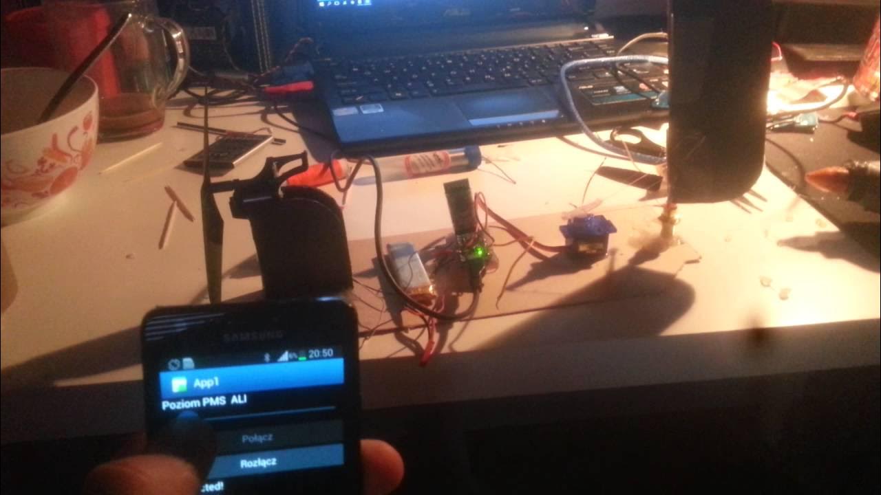 Arduino Xamarin Bluetooth Hc 05 Control Servo Youtube