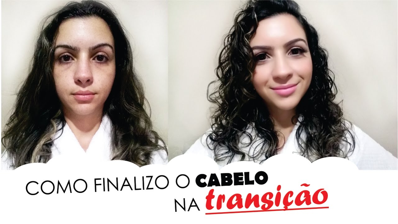 COMO FINALIZAR O CABELO NA TRANSIÇÃO | CACHOS TIPO 2C 3A - YouTube