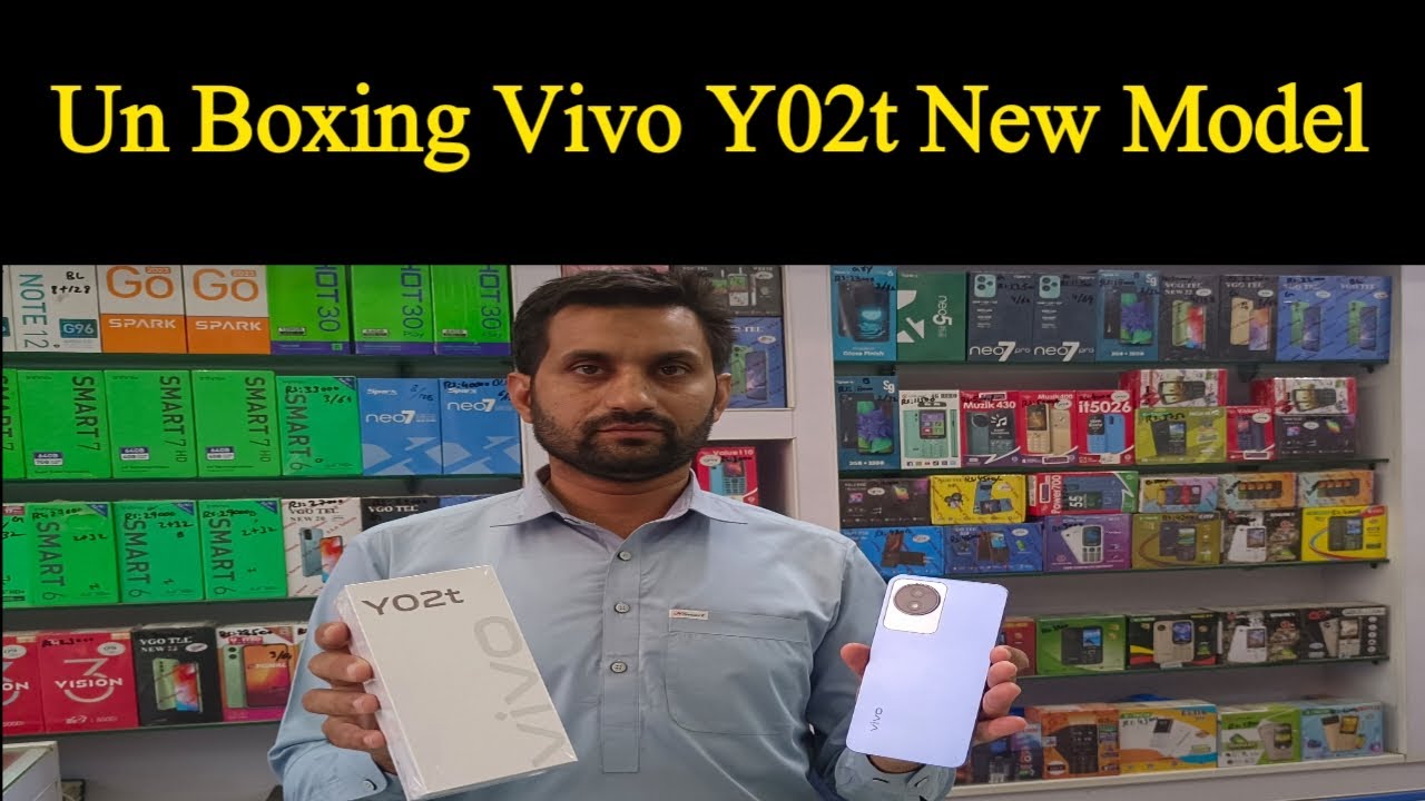 Un Boxing | Vivo New Model Y02t | RAM 4+4GB ROOM 64GB | Aavilable # ...