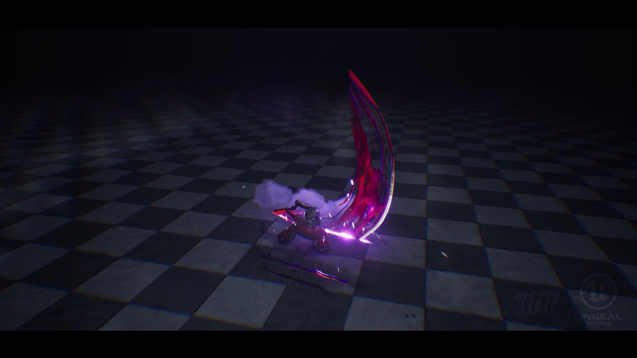 Sword Slash VFX - UE4 - YouTube