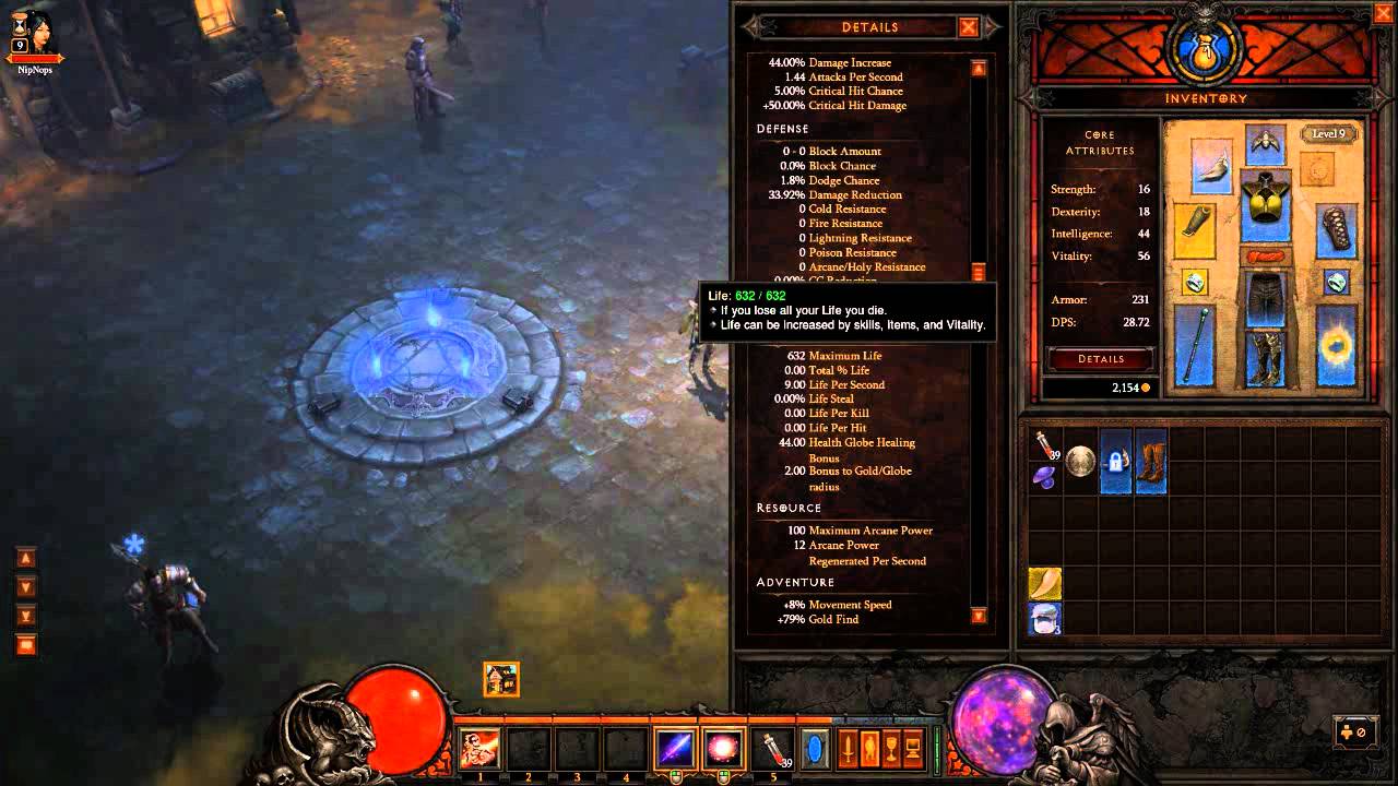 Diablo III Core Changes Part 1 | Stats and UI Changes - YouTube