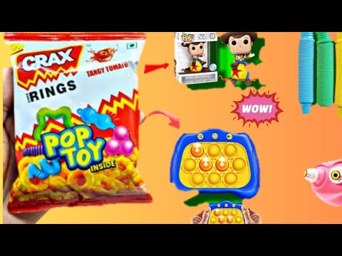 CRAX RINGS SNACKS UNBOXING #POP TOY INSIDE #CHATORI091#SUBSCRIBE#LIKE ...