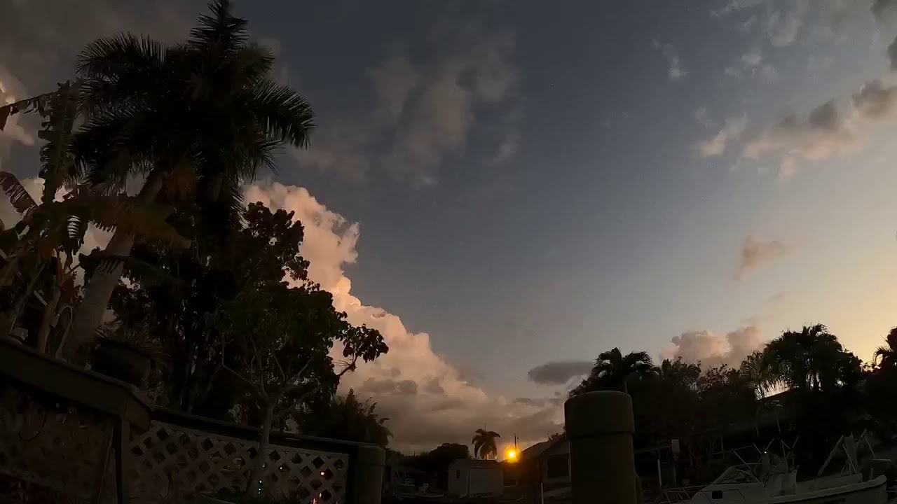 Florida night sky and stars appear - YouTube