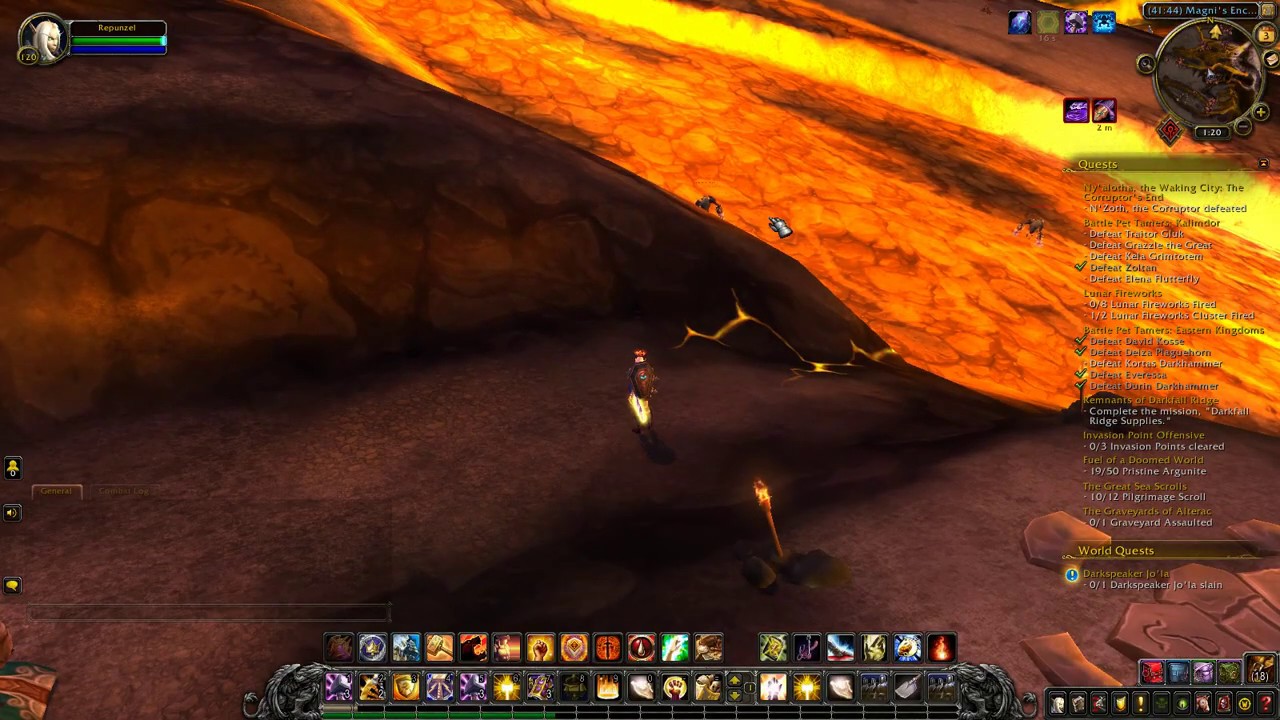 How to get to Silithus from Zuldazar - YouTube