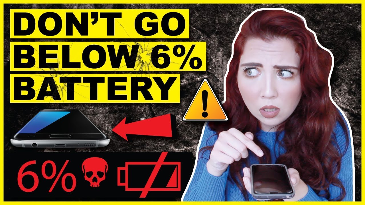 Don’t Let Your Phone Go Below 6% Battery (DANGER) - YouTube