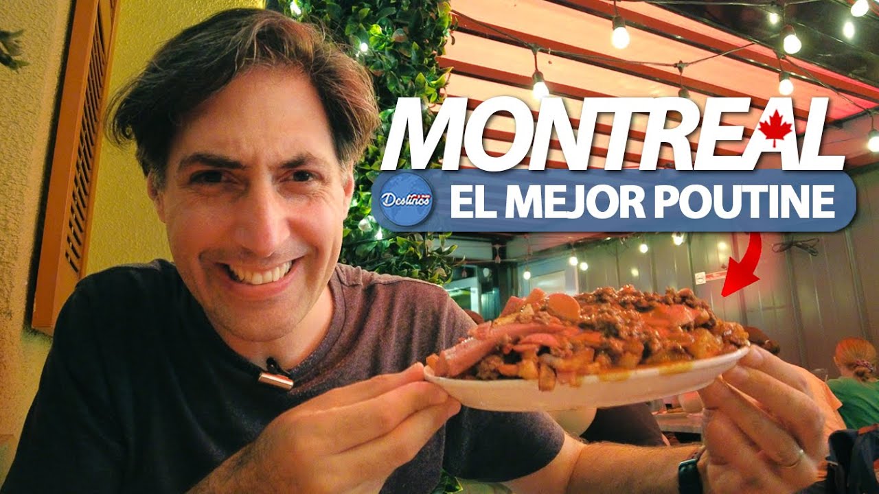 LA COMIDA TÍPICA DE QUEBEC / POUTINE / LA BANQUISE, MONTREAL. - YouTube