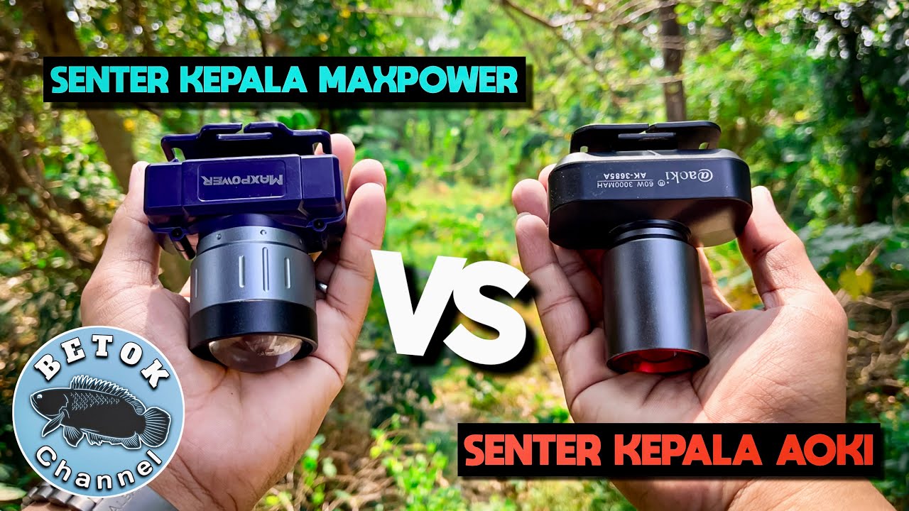 SENTER KEPALA MAXPOWER VS SENTER KEPALA AOKI || YANG SI TUNGGU-TUNGGU ...