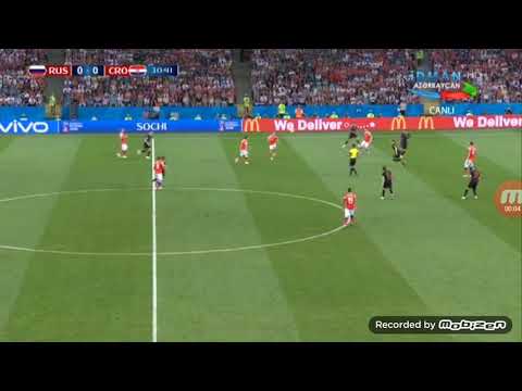 Rusiya-Xorvatiya 1-0 #WorldCup 2018