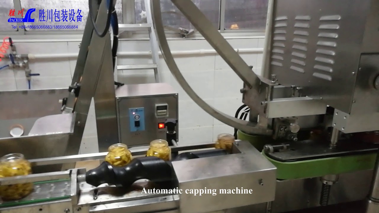 150 Auto capping machine Mp4 - YouTube