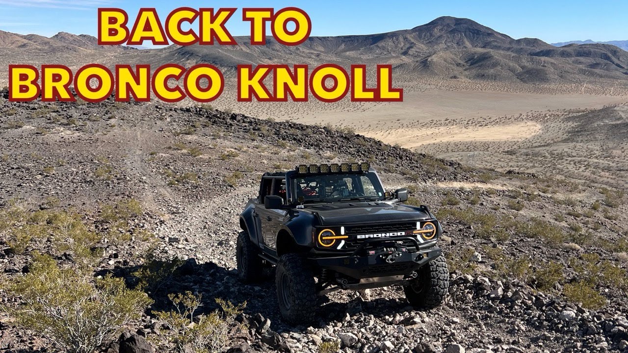 BACK AT BRONCO KNOLL FOR MORE BRONCO TESTING | The Bronco Adventures ...