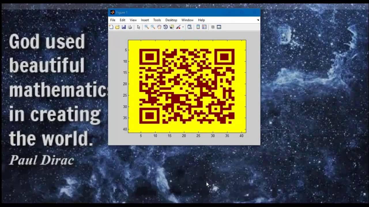 QR code matlab encode decode projects - YouTube
