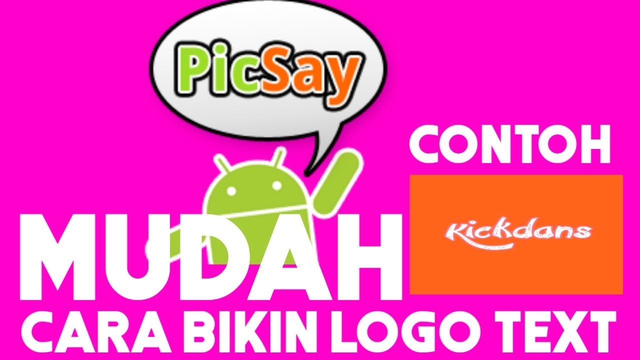 Cara membuat LOGO text simple di PISAY PRO - YouTube
