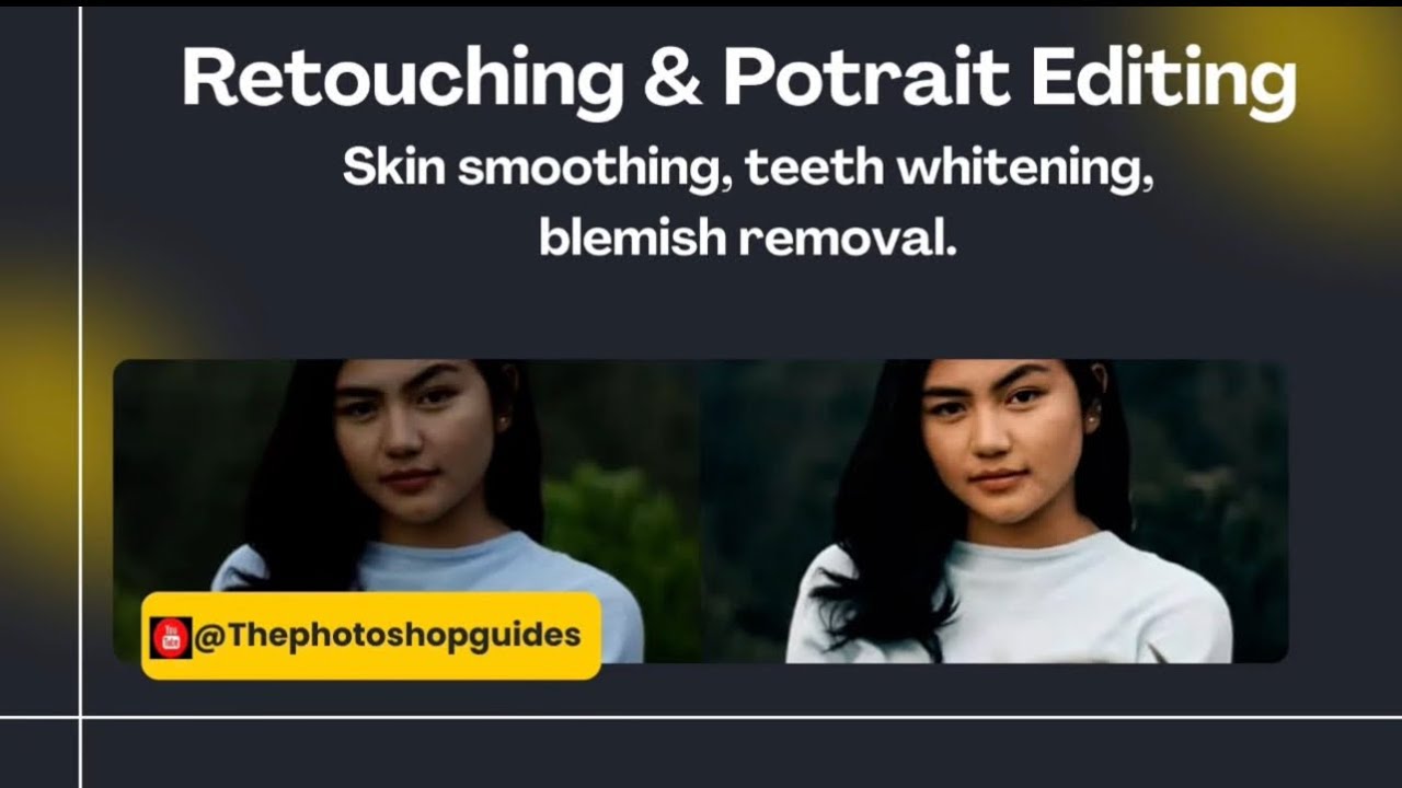 Retouching & Portrait Editing – skin smoothing, teeth whitening ...