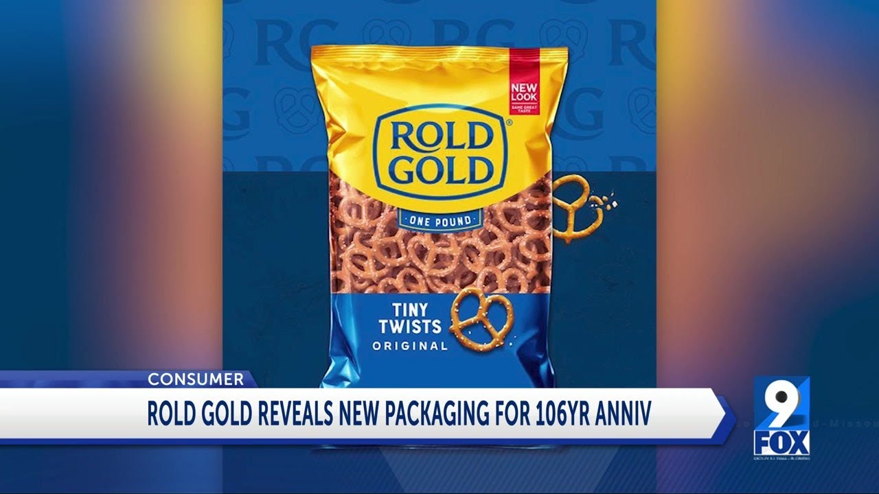 Rold Gold reveals new packaging for their 106th anniversary - YouTube