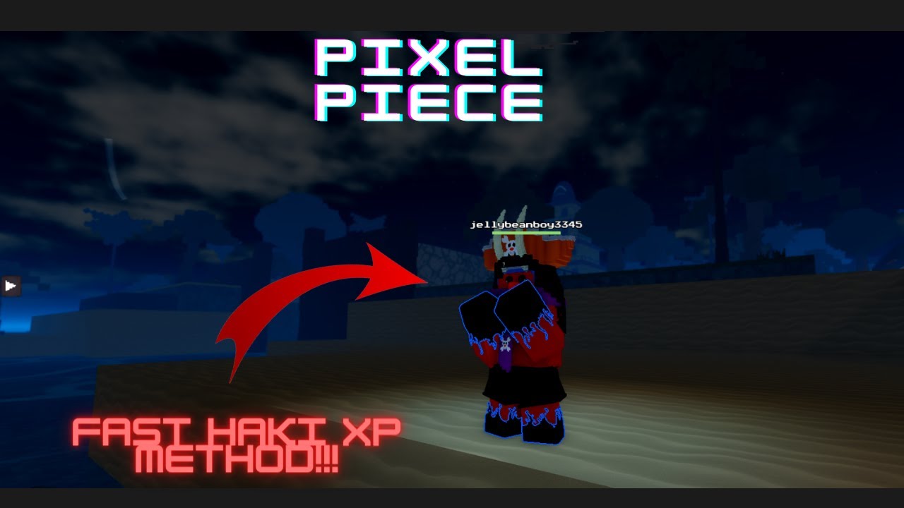 FAST HAKI XP METHOD IN PIXEL PIECE USING BOMB!!! - YouTube