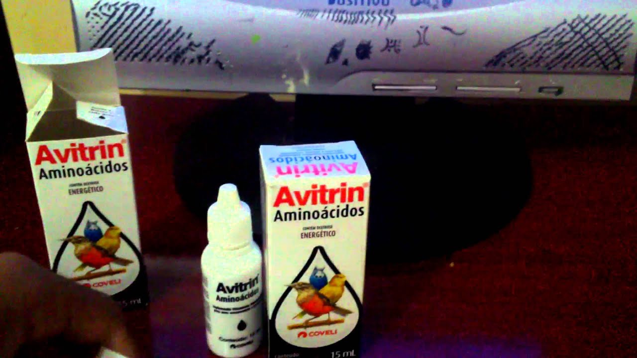 Tudo sobre o avitrin aminoácidos ! - YouTube