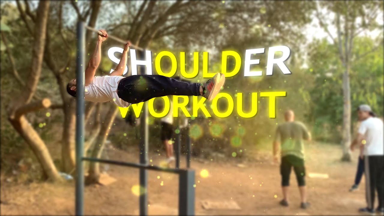 Advanced SHOULDER Workout #calisthenics 💪 - YouTube