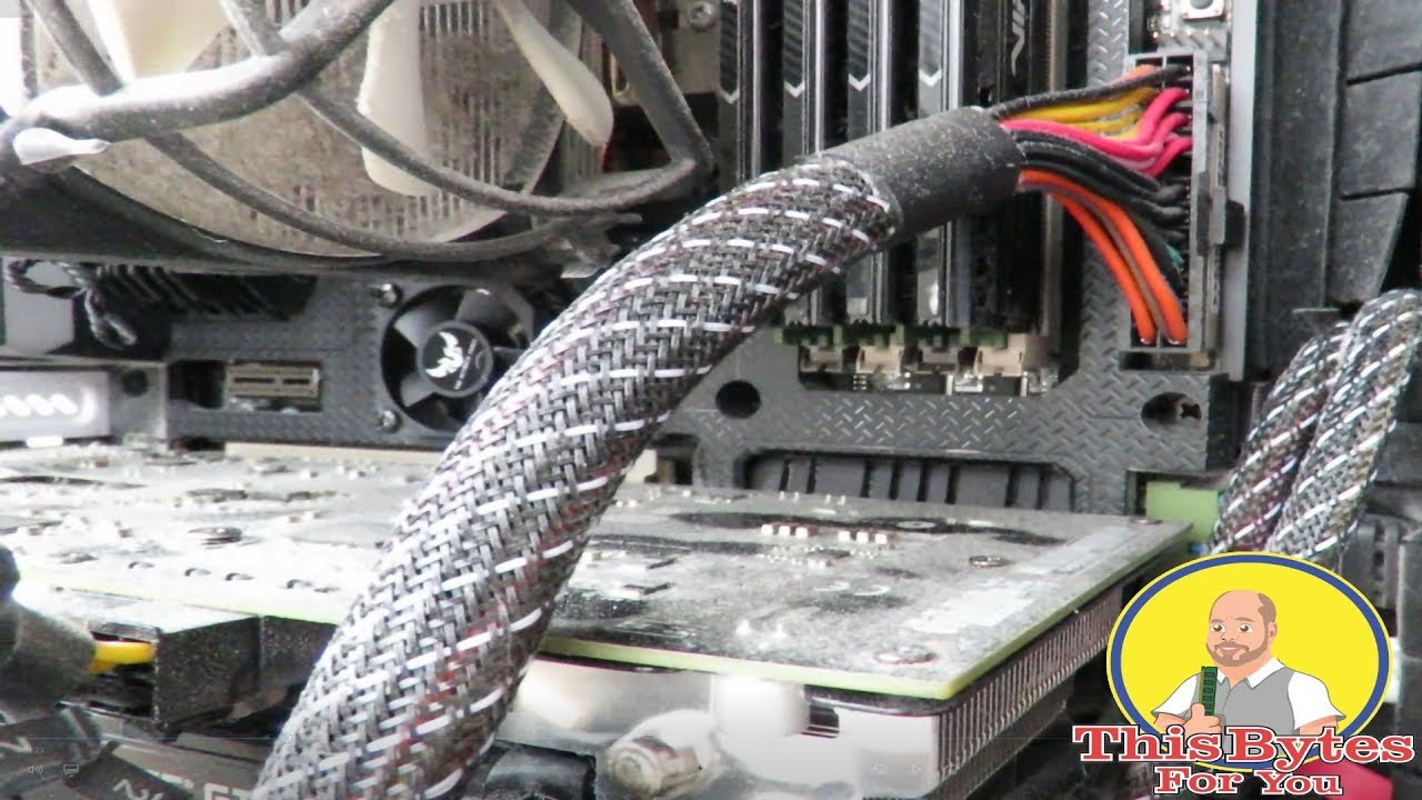 Dusting a PC with the XPower A-2 Airrow Pro electric computer duster ...