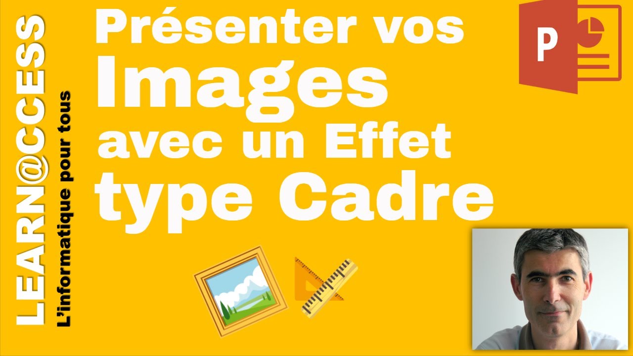 Powerpoint - Réaliser des Effets Style Cadre à vos images - YouTube