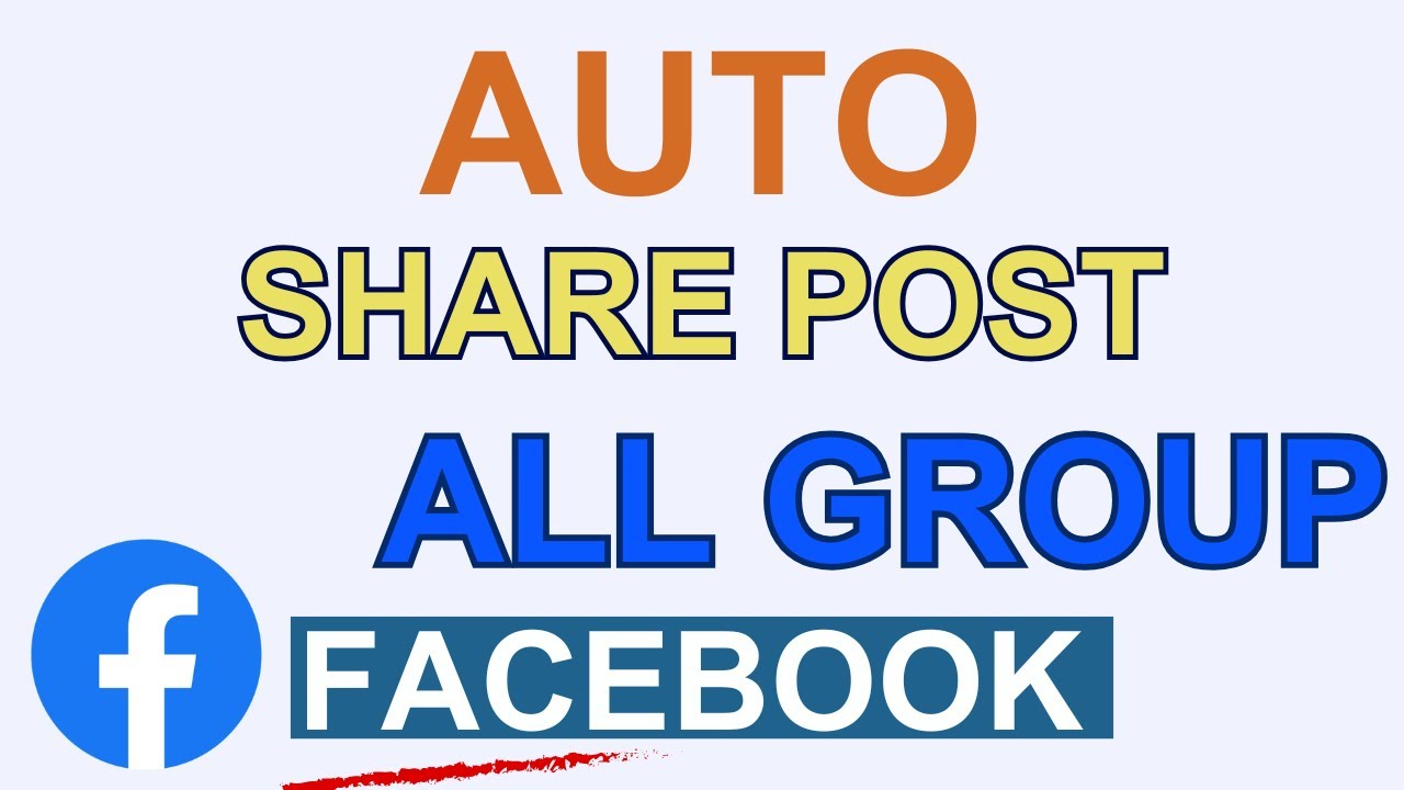 Auto Share Post To Facebook Groups | Tool Auto Share Post - YouTube