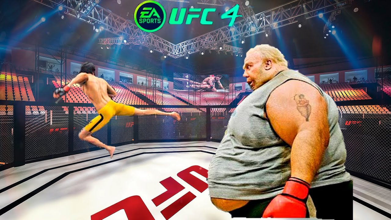 🐉UFC 4 l Bruce Lee vs Big Dukes - Dragon Fight🐉 - YouTube