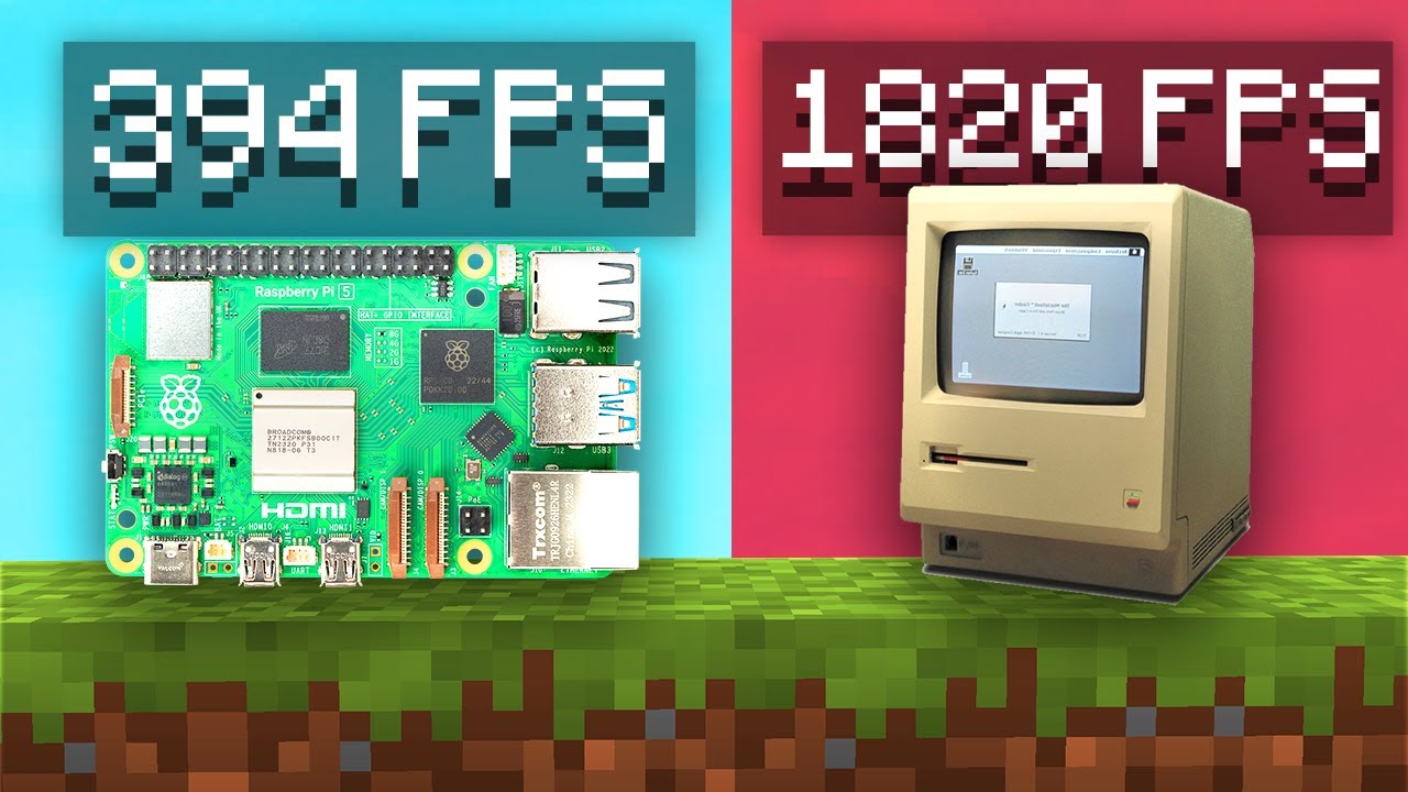 Raspberry Pi 5 Vs OLD PC In Minecraft! - YouTube