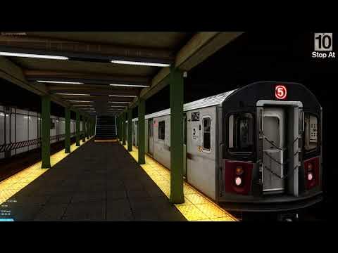 OpenBVE RP: R142 5 train Wakefield 241 Via Jerome LCL - YouTube