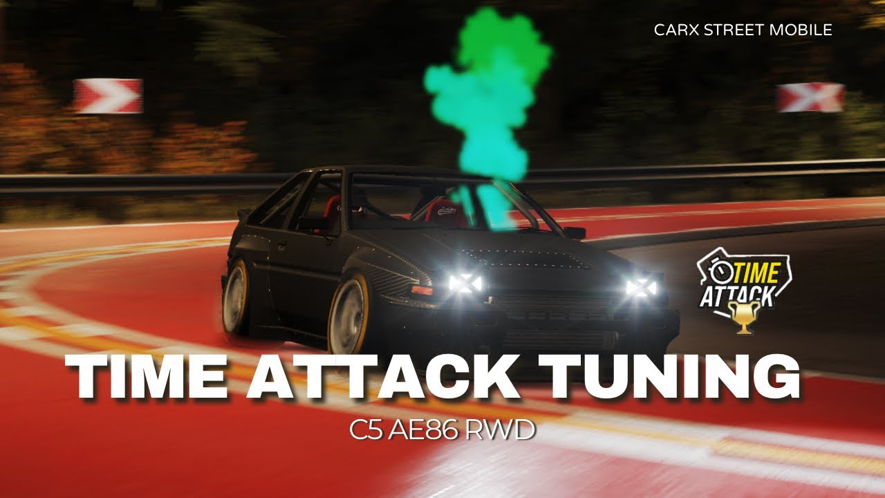 Tuning C5 AE86 RWD Time Attack Carx Street - YouTube