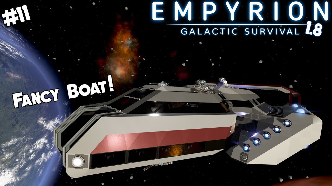 SURVIVING IN LUXURY - NEW REGENT CV!! | EMPYRION 1.8 | Hard Start | #11 ...