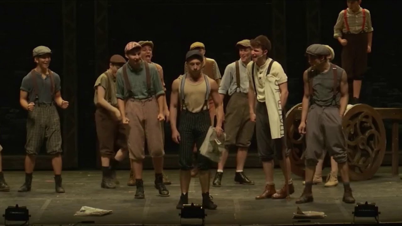 "Seize the Day"- Newsies - YouTube
