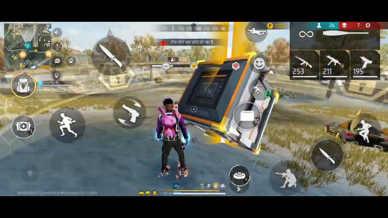 Free fire Rank Gameplay Video Solo vs Squad Prem Bhai M20 Gaming New ...