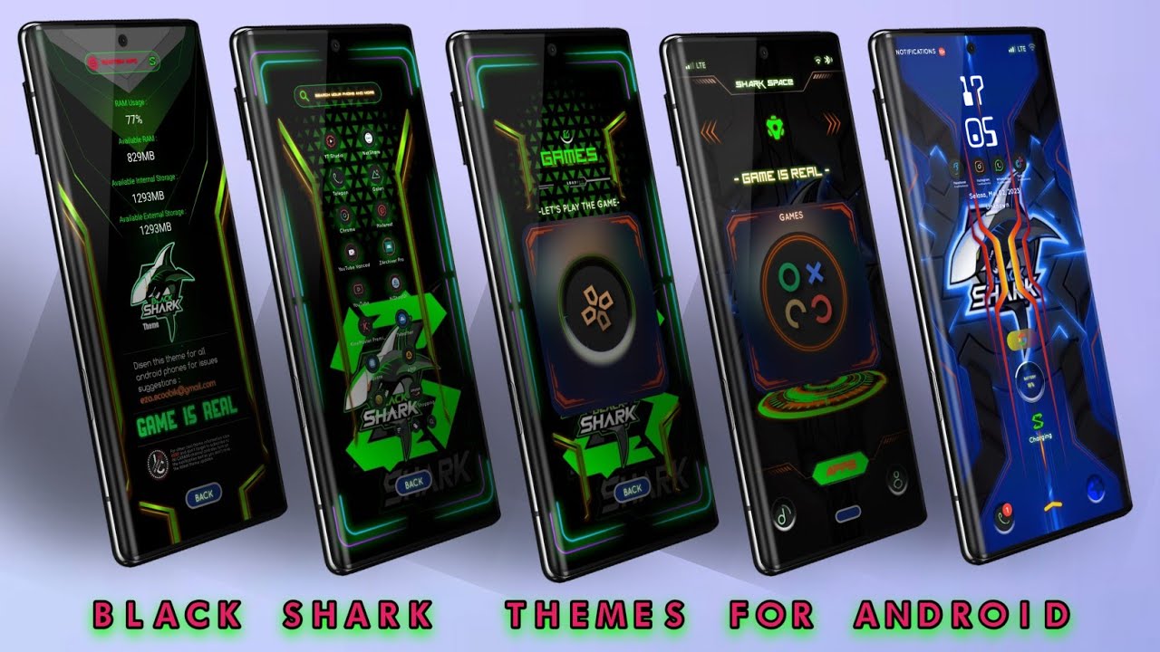 Tema Prenium | Black Shark Themes | Untuk Semua Android🔥🔥🔥 - YouTube